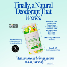 TIARA Natural Deodorant